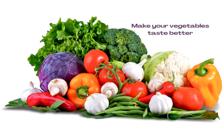 vegetables taste better - 7 tips - 3 sauce recipes - wellness